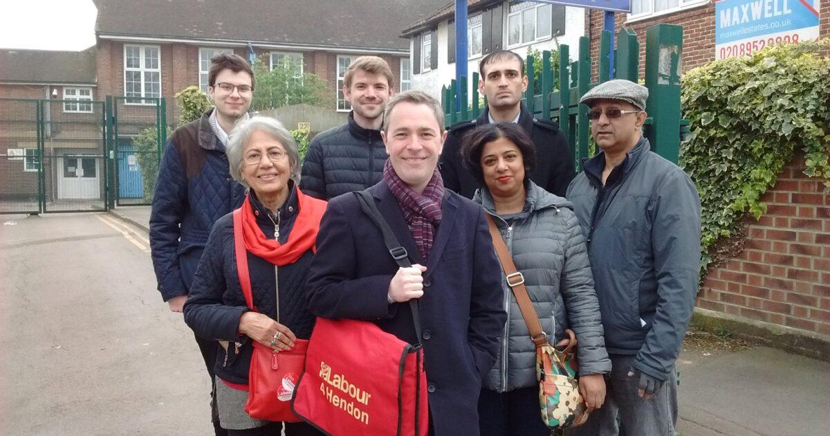 Burnt Oak Canvassing - Hendon Labour Party